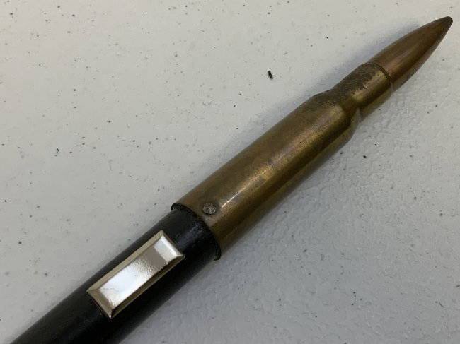 Wwii Us Officer Trench Art Swagger Stick Auction