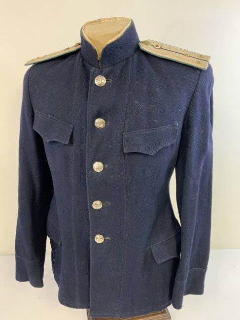 Rare Wwii Ussr Soviet Railroad Official M43 Tunic Auction
