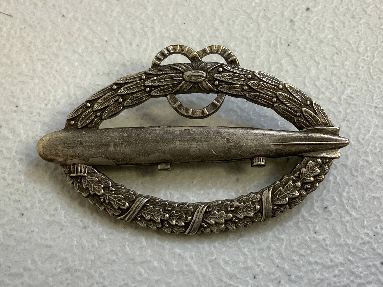 Wwi German Airship Zeppelin Commemorative Badge Auction