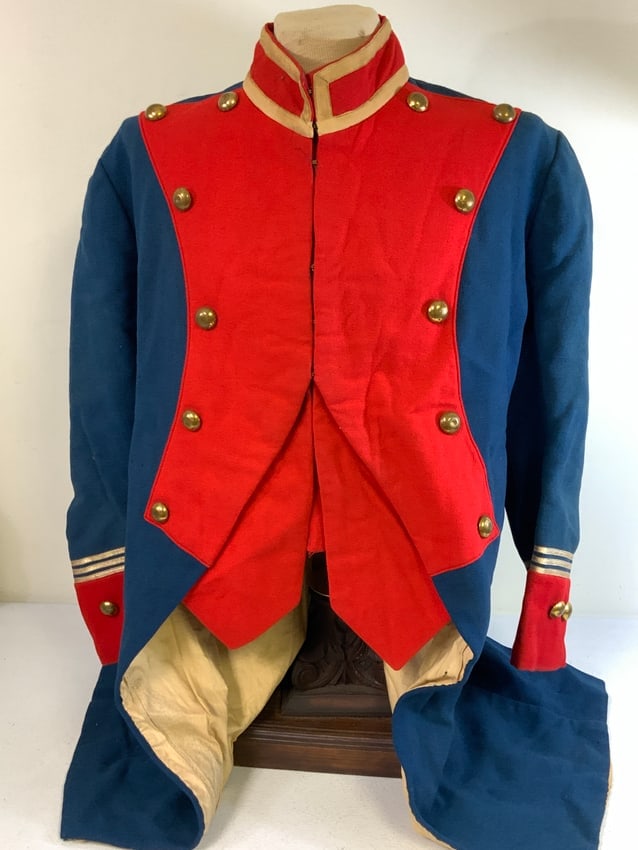 Antique Theatrical Use Napoleonic Wars Style Uniform Coatee - Jul 26 ...