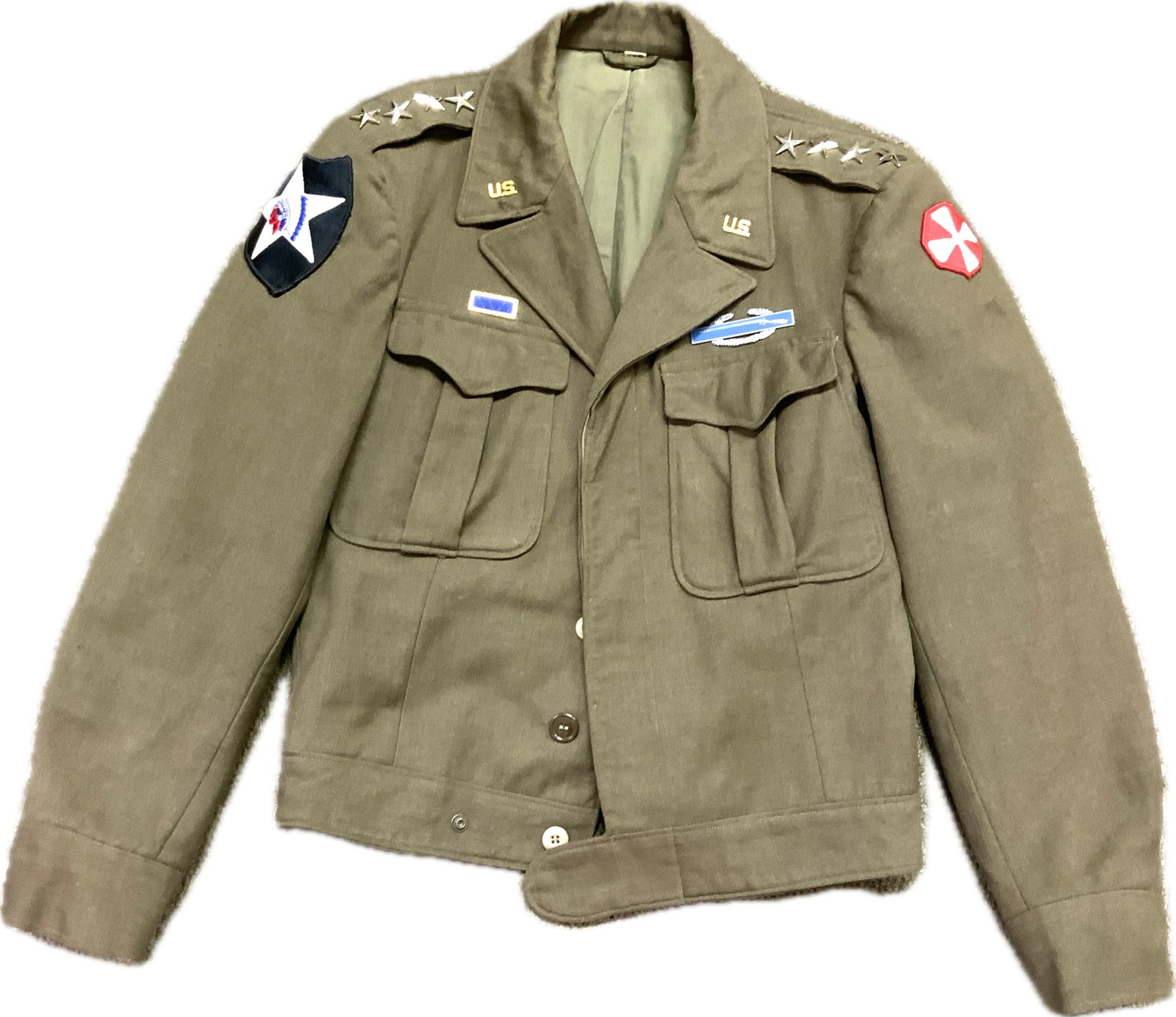Wwii Us Army General Ike Uniform Jacket Auction