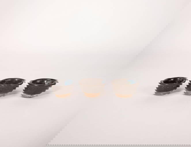 Three Lushan Ware Cups