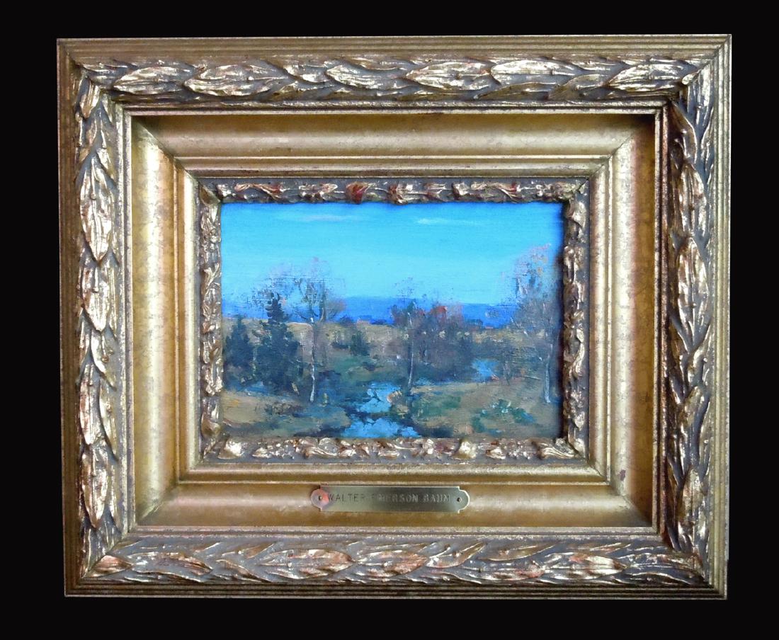 WALTER EMERSON BAUM PENNSYLVANIA HILLS OIL PAINTING
