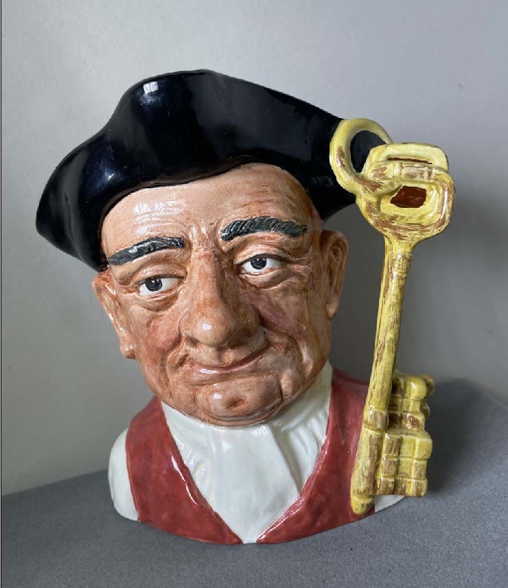 Large Royal Doulton Gaoler D6570 Character Jug (jailer) Correction ...