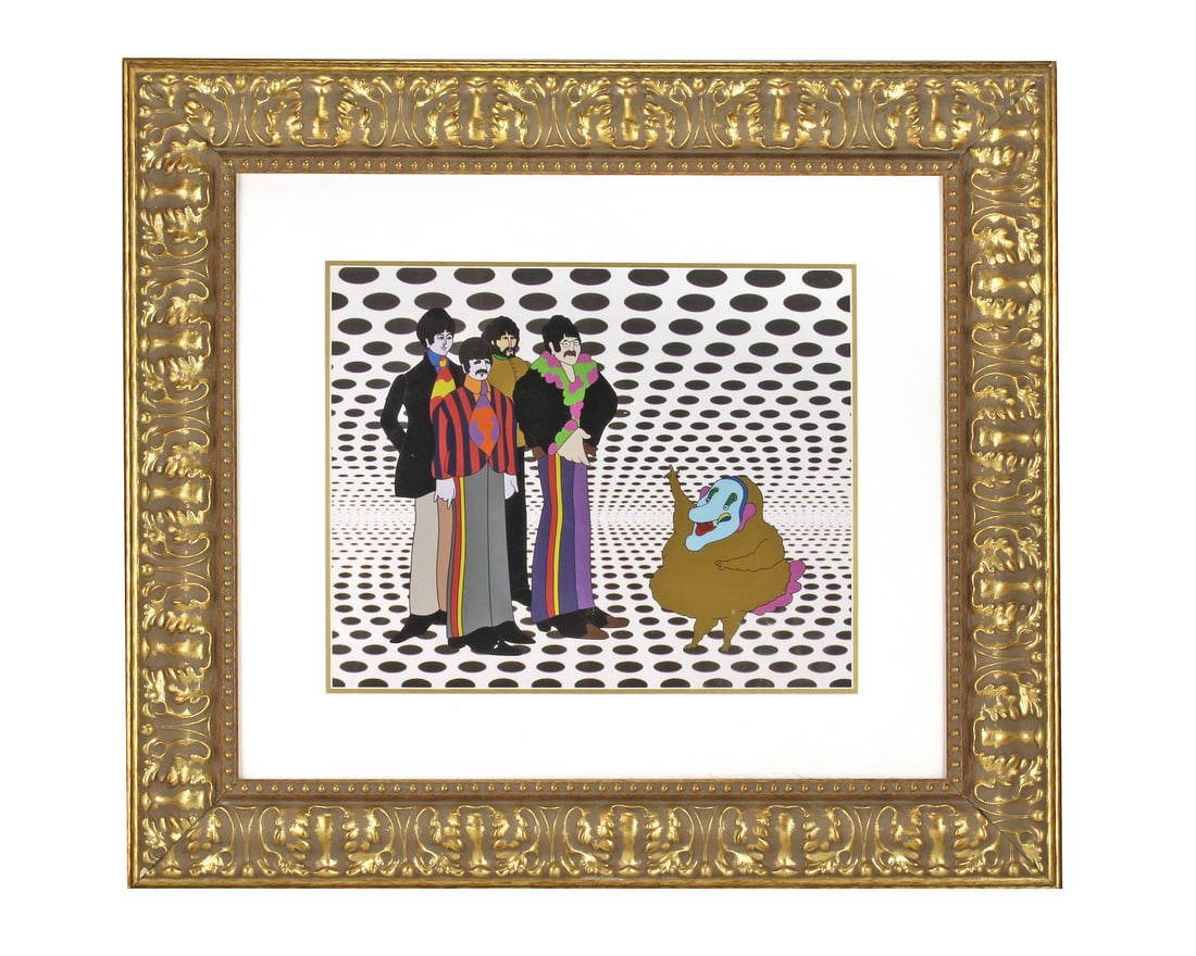 Jeremy Beatles In Their Yellow Submarine Sericel W/ Parkwest Gallery ...