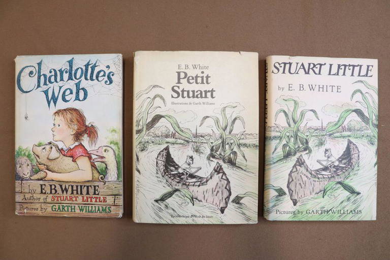 Children's Books- Charlotte's Web, Petit Stuart, And Stuart Little By E ...