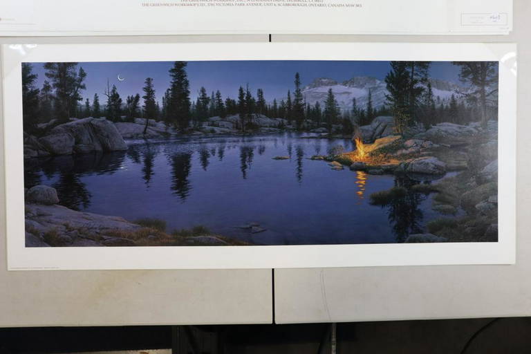 Moonfire, Stephen Lyman, Signed, Limited Edition