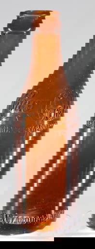 Straight Sided Amber Glass Coca Cola Bottle Chattanooga Tn, Coca Cola ...