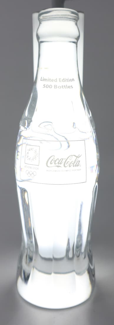 Coca Cola Commemorative Crystal Limited Edition 2000