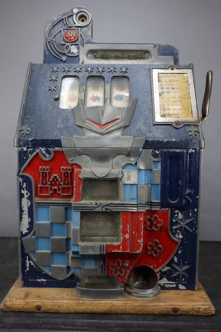 Front Counter Slot Machine Mills Novelty Co. Chicago, Ill, 16x16x25"h ...