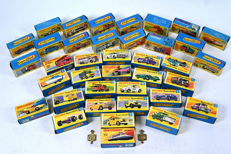 Matchbox Series, Thirty Eight Die Cast Models Most