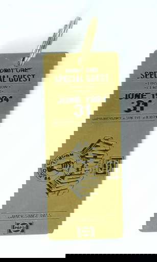 Pepsi Cola Jacksons World Tour 1984 Key Ring