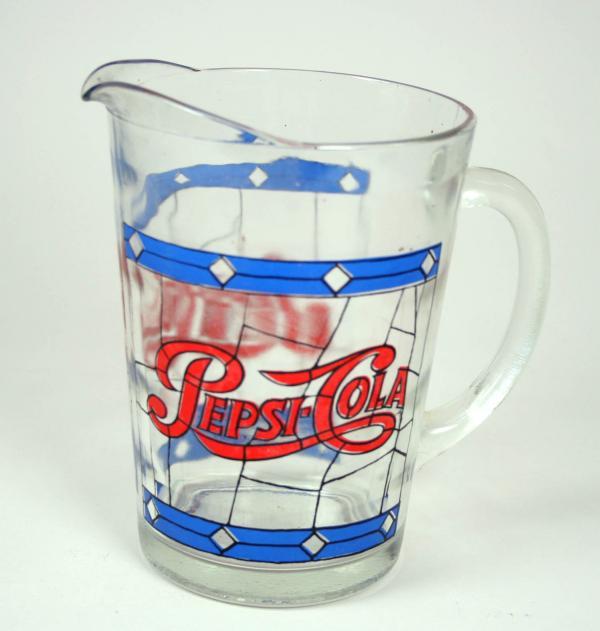 566: Pepsi-Cola Glass Pitcher