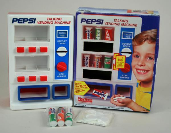 Pepsi Cola Toy Talking Vending Machine Mib