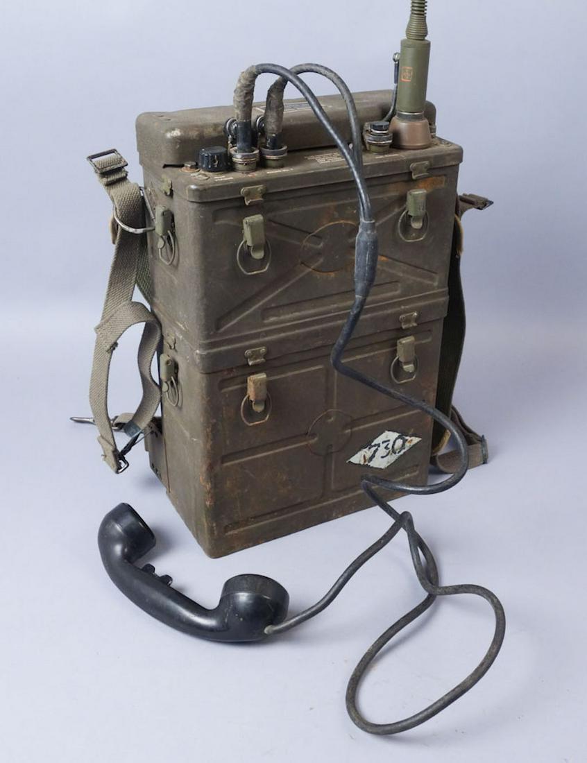 Ww2 Us Army Backpack Radio