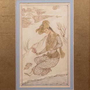 Safavid Style Persian Miniature