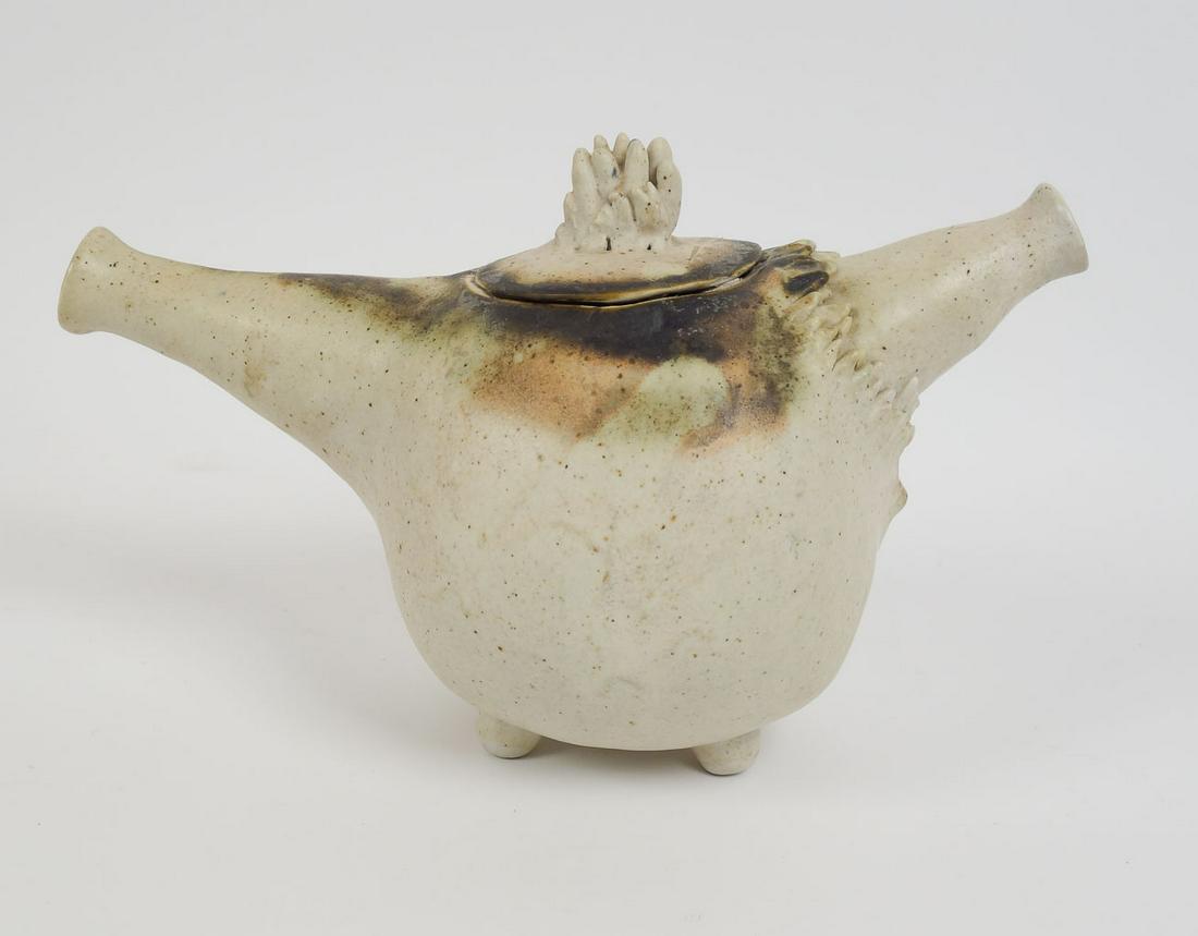 Original Toshiko Takaezu Studio Art Pottery Lidded Teapot - Nov 20 ...