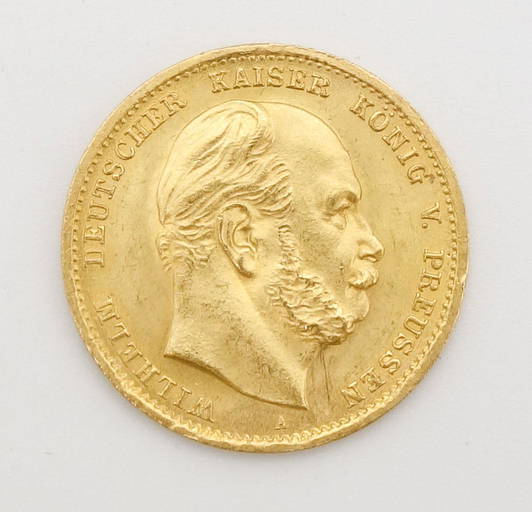 1872 Gold German States Prussia 10 Mark Coin (#0015) on Dec 17, 2022 ...