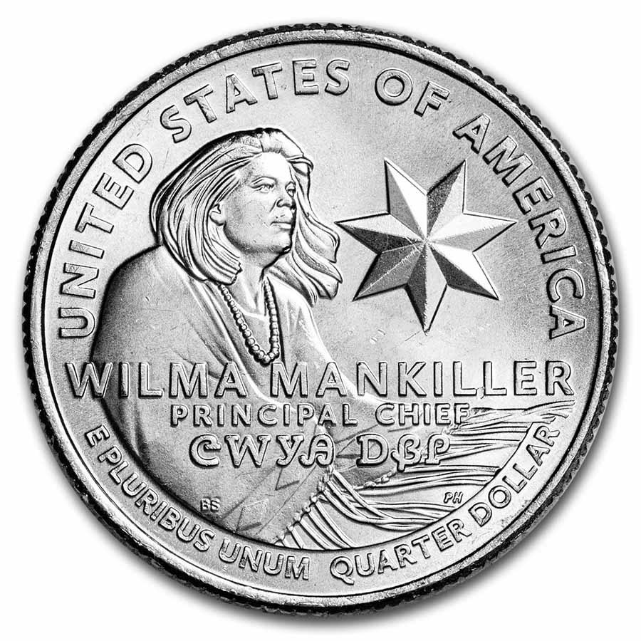 2022 P Wilma Mankiller Womens Quarter Bu
