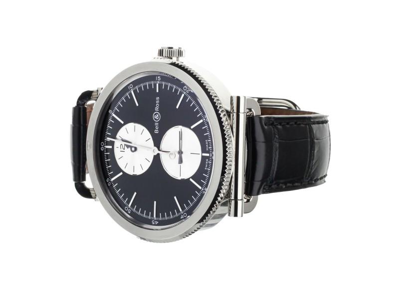 Bell & Ross Regulator BR WW2-71 Stainless Steel 47mm BRWW2-REG-BS/SCR ...