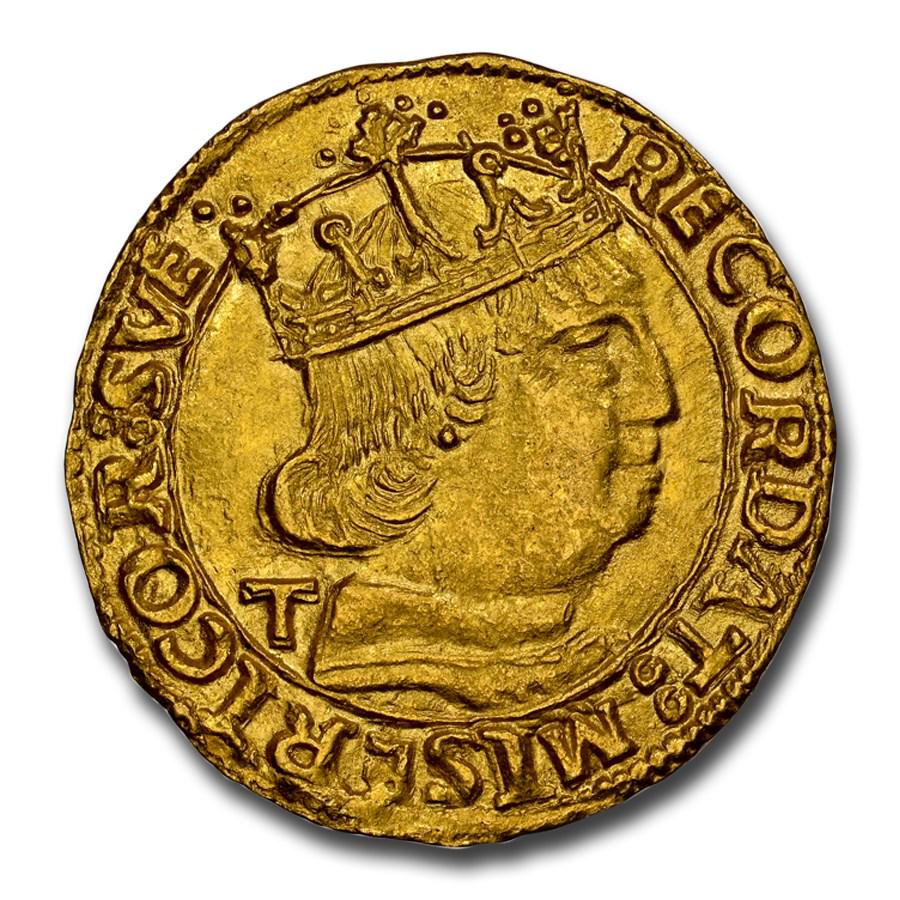 (1458-1494) Italy Naples Gold Ducat Ferdinand I Ms-64 Ngc Auction