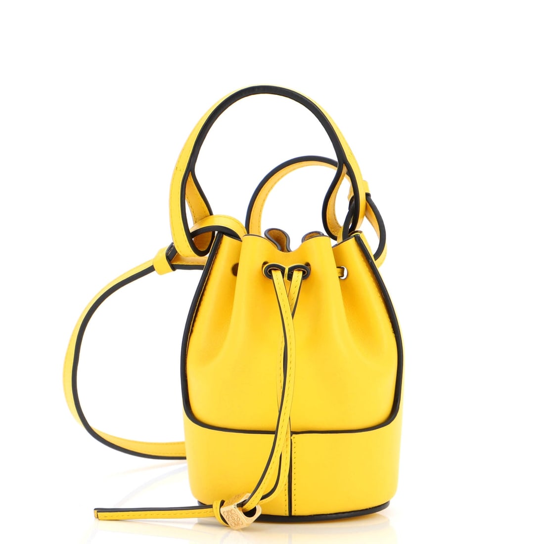Loewe Balloon Bucket Bag Leather Nano Auction