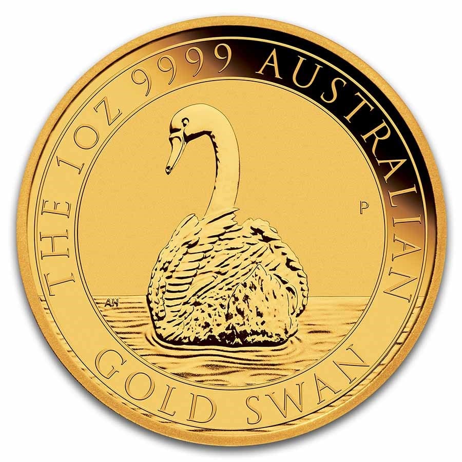 2023 Australia 1 Oz Gold Swan Bu Auction