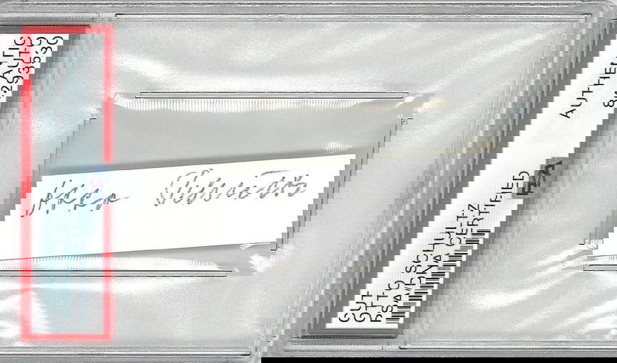 Otto Schultz Signed Cut Signature Psa Dna 84293530 (d) Wwii Ace 70+ V