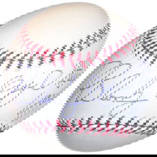 Ron Blomberg Signed "original Steinbrenner Yankee" Bud Selig Base Ball ...