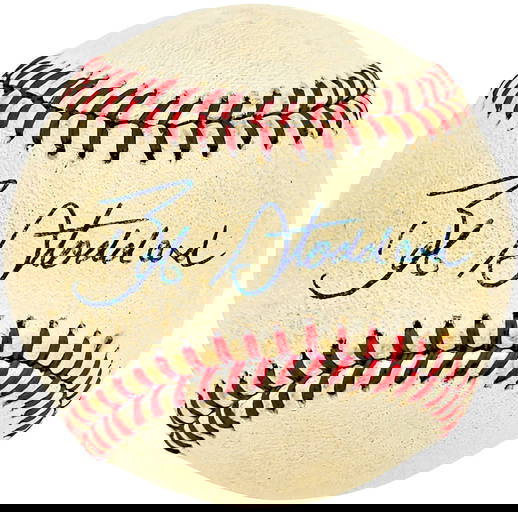 Bob Stoddard Autographed Official Al Baseball Seattle Mariners Beckett ...