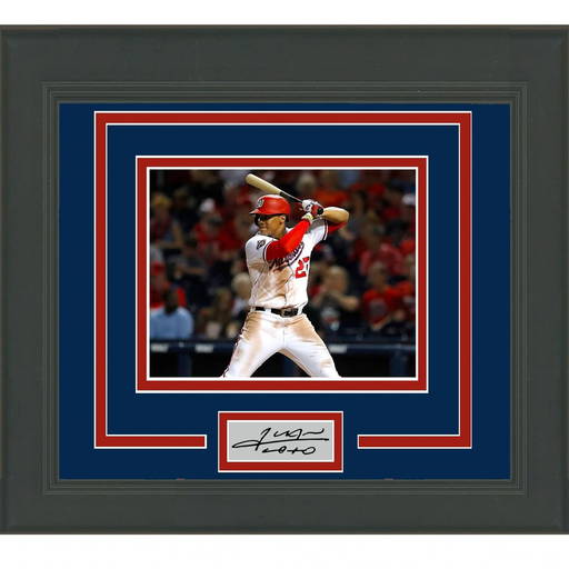 Framed Juan Soto Facsimile Laser Engraved Signature Auto Nationals ...