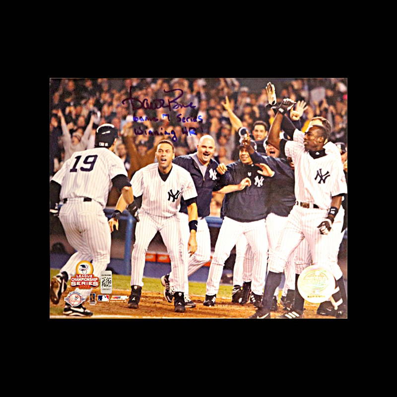 Aaron Boone New York Yankees Autographed And Inscribed 8x10 2003 Alcs ...