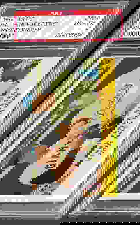 1958 Topps #436 Rival Fence Busters Willie Mays & Duke Snider Psa 4 Ex ...