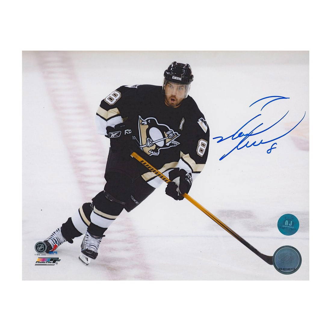 Mark Recchi Pittsburgh Penguins Autographed 8x10 Photo Auction