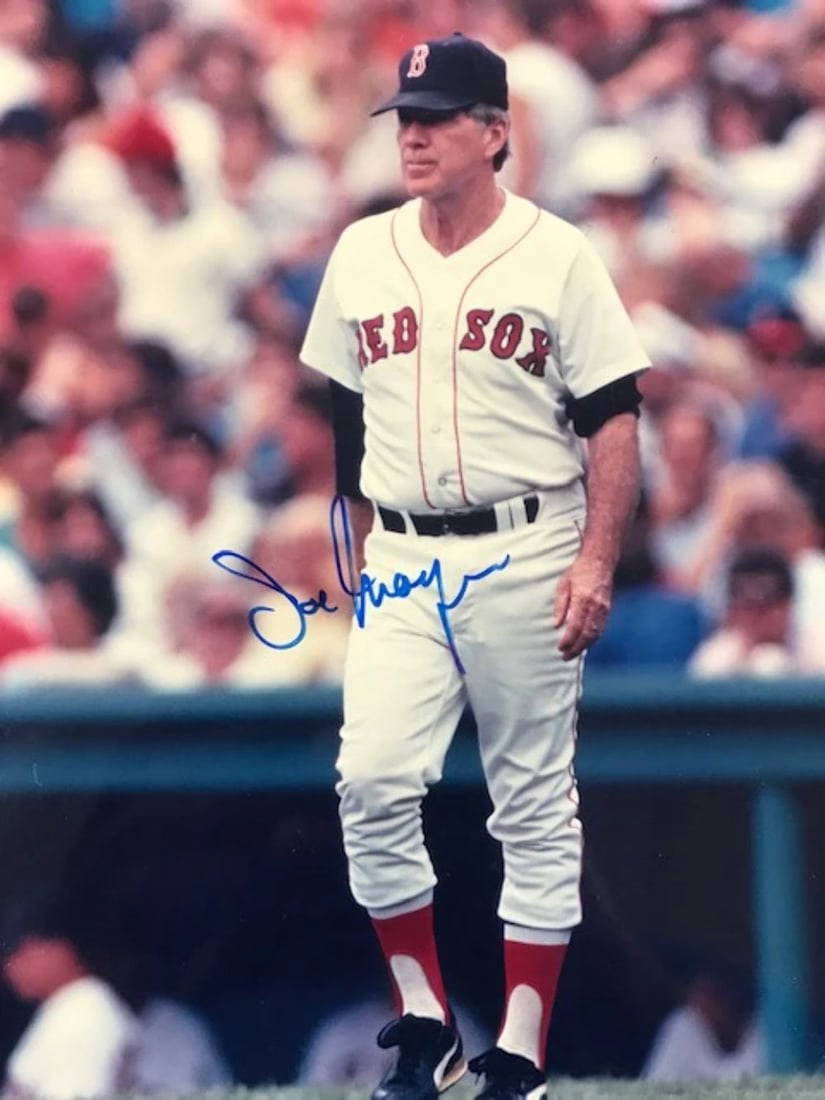 Joe Morgan Autographed 8x10 Photo - Boston Red Sox Auction