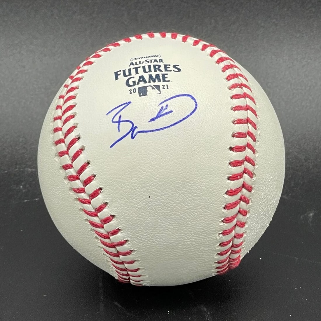 Bobby Witt Jr Signed 2021 Futures Game Baseball Psa Kansas City Royals ...