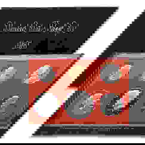 1981-s U.s. Proof Set (type 2, Clear S) Auction