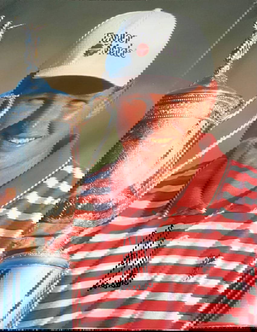 Ernie Els Signed Golf 8x10 Photo Auction