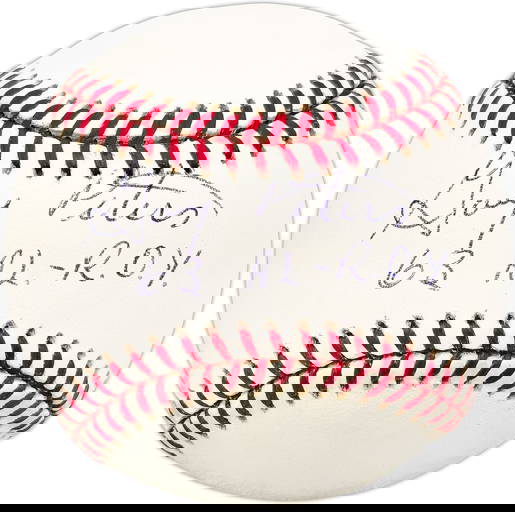 Gary Peters Autographed Signed Al Baseball