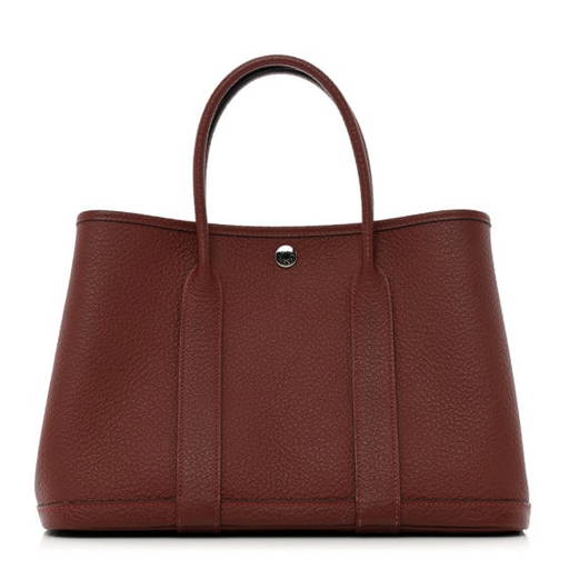 Hermes Vache Country Garden Party 30 Tpm Rouge H