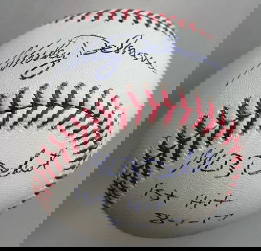 Nicky Delmonico Signed "mlb Debut 1st
