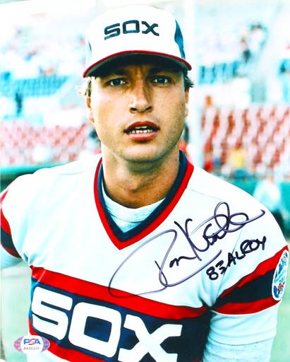 Ron Kittle Chicago White Sox Signed Ron Kittle Chicago White Sox Signed