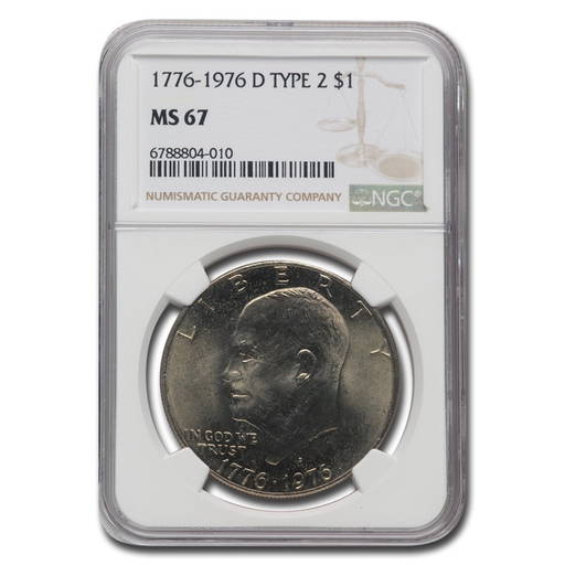 1976 D Clad Eisenhower Dollar Type Ii