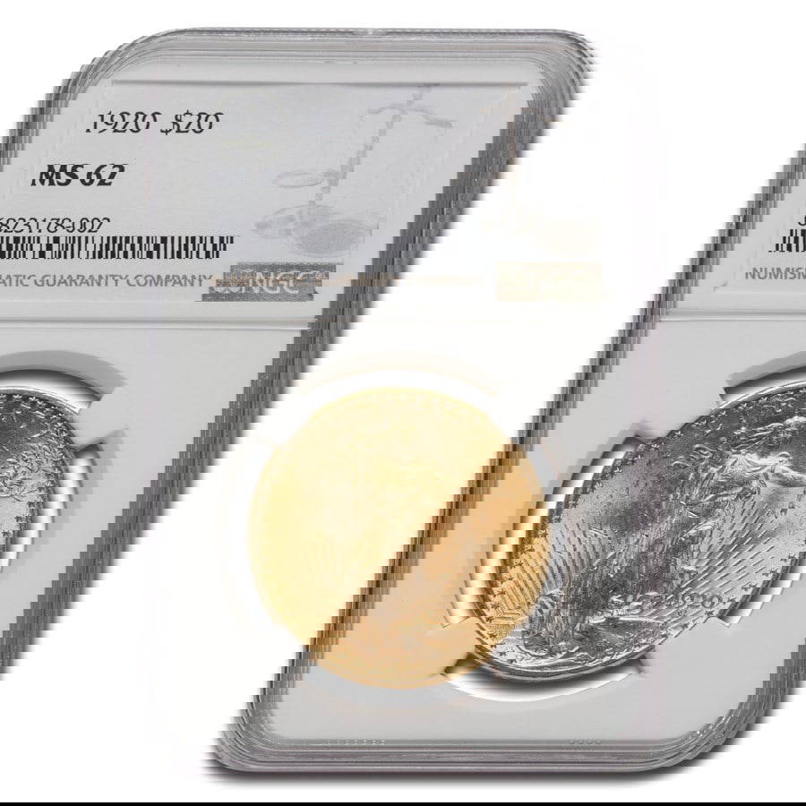 1920 $20 St Gaudens Gold Auction