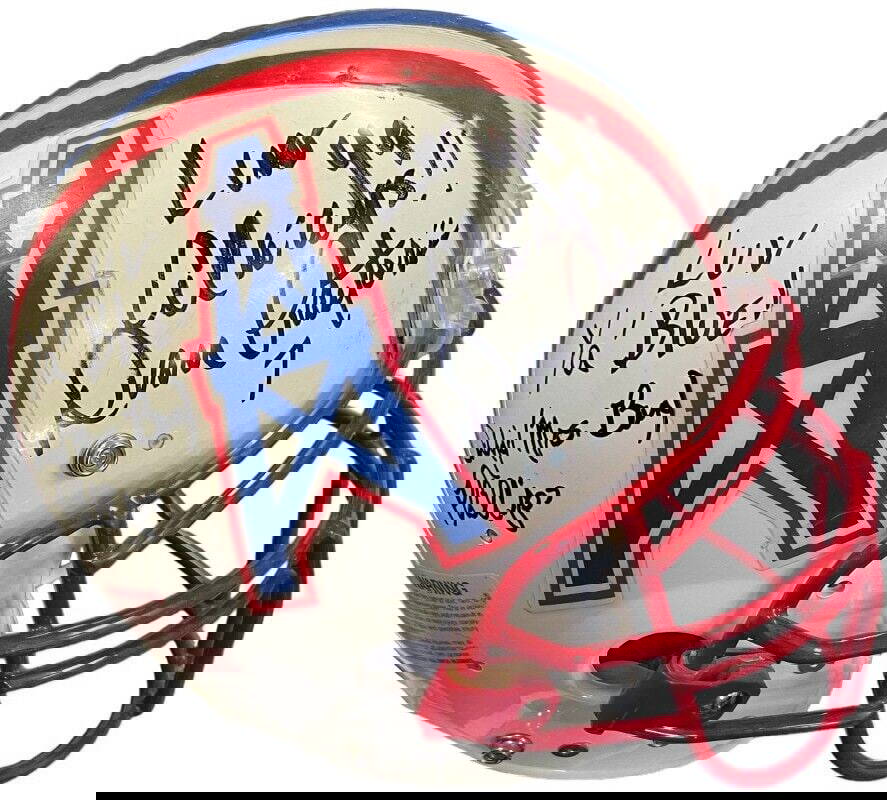 1980s Houston Oilers Game Used Signed Auction