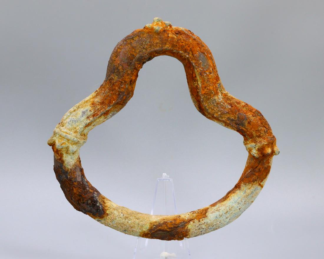 Ankorian Period 12th-13th Century Iron Anneaux Ring Auction