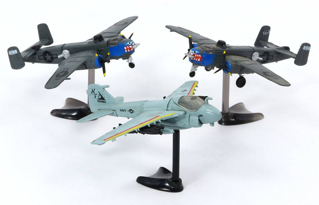 Vintage World War Ii Plastic Allied Power Military Aircraft Toy ...