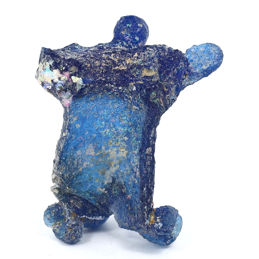 Ancient Glass Slag Artifact, Roman Empire (27 Bc - 476 Ad) Auction