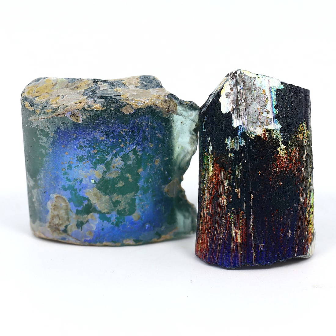 Ancient Glass Slag Artifact, Roman Empire (27 Bc - 476 Ad) Auction