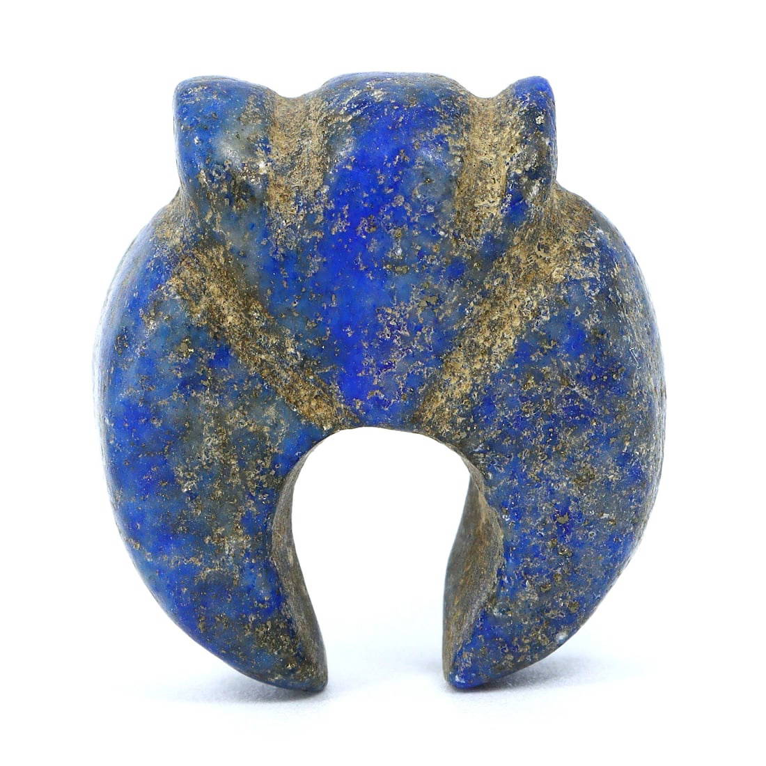 Rare Greco-bactrian Lapis Lazuli Crescent Bead (256-125 Bc) Auction